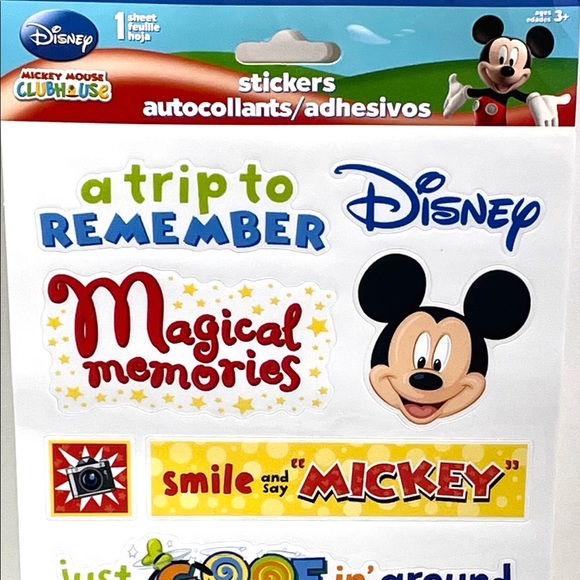 Disney | Other | Disney Stickers Mickey Mouse Clubhouse Colorful ...